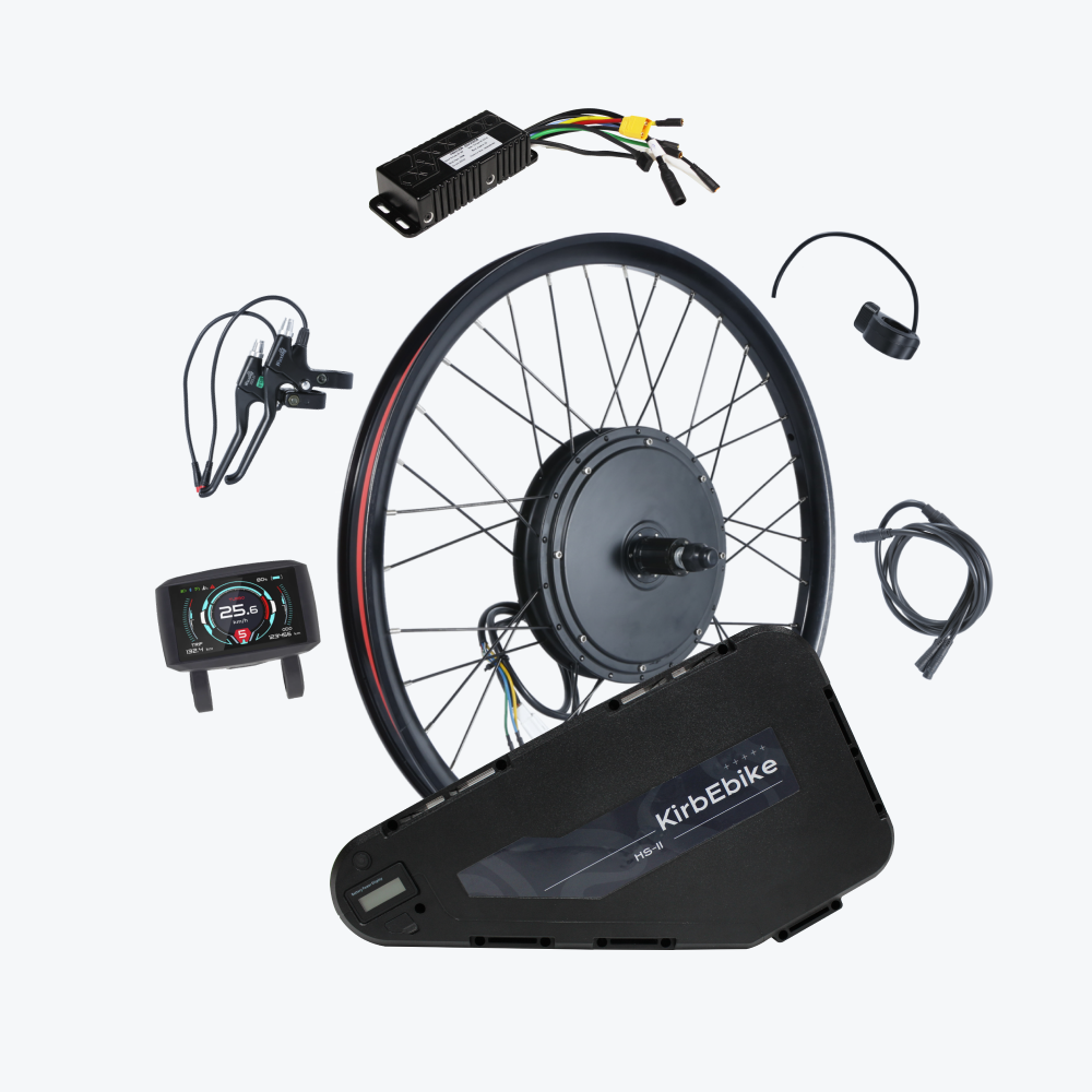 Kirbebike's Electric Bike Kit With Battery Collention